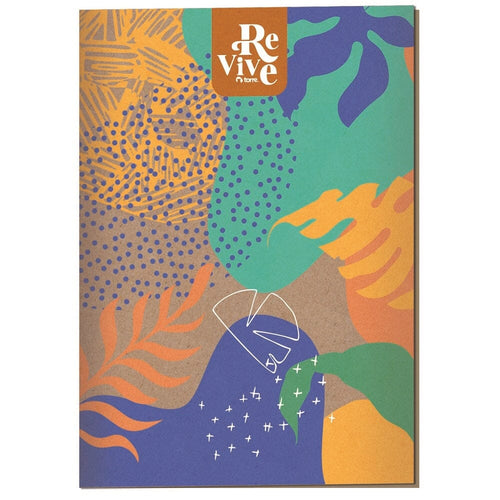 Carpeta Con Block Apuntes A4 40 Hojas Revive