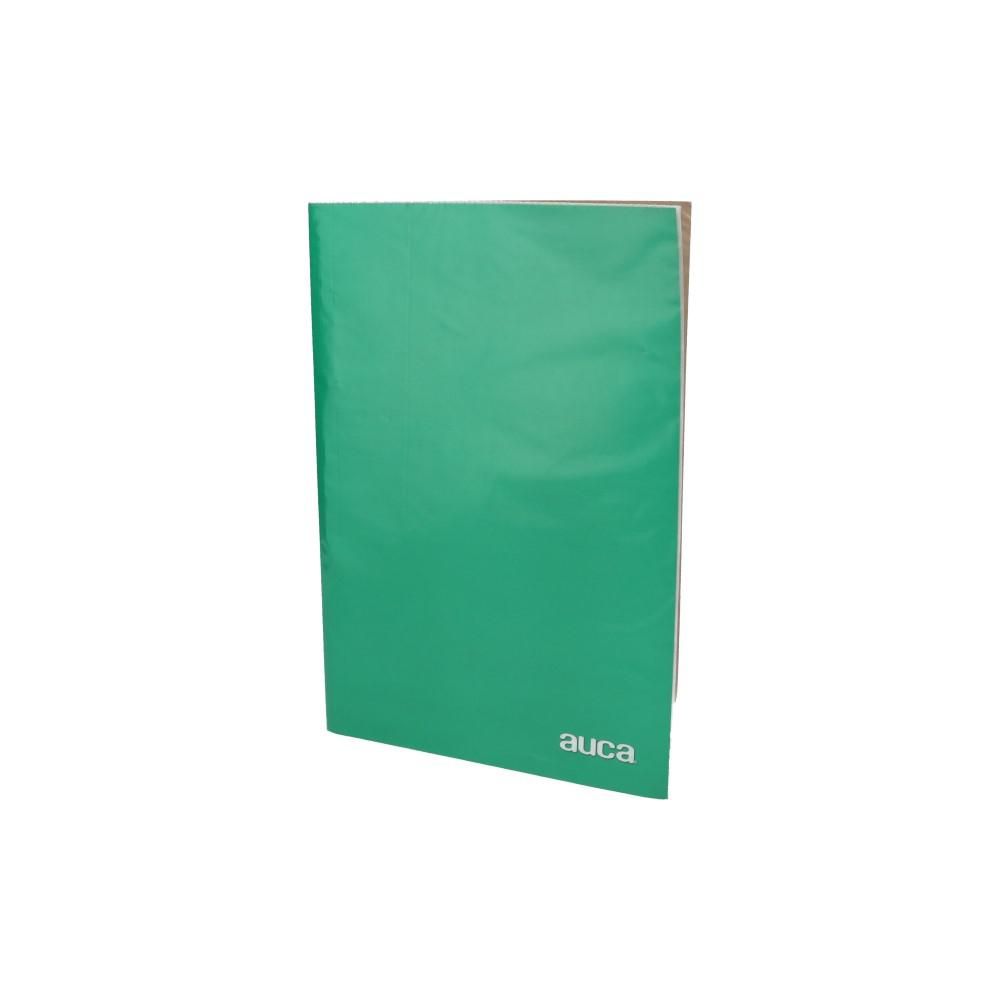 Carpeta Plastificada Con Acco Clip Oficio Verde