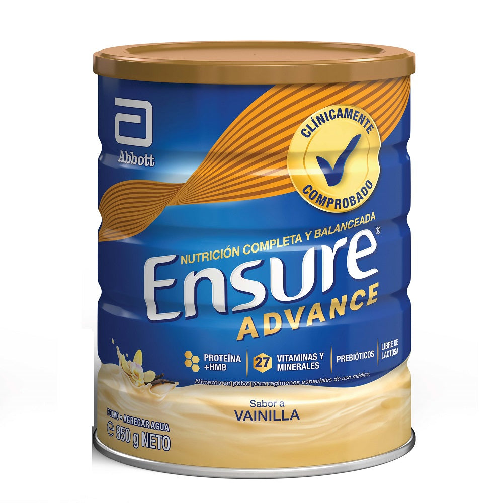 Alimento Nutricional Tarro Vainilla 850 Gr
