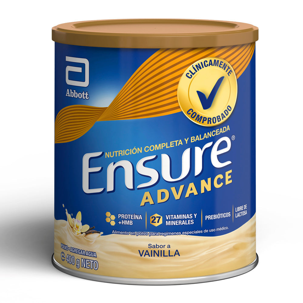 Alimento Nutricional Tarro Vainilla 400 Gr