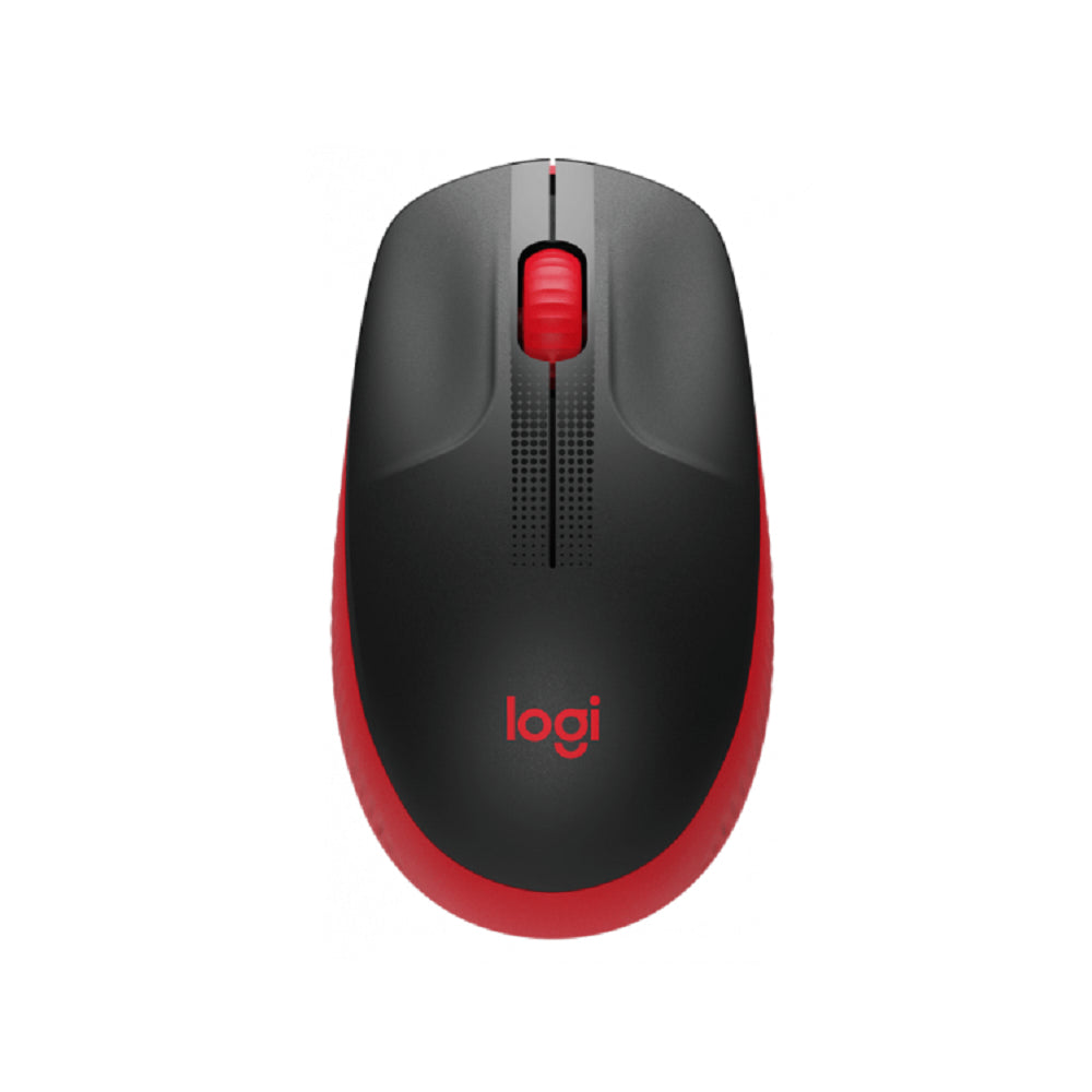 Mouse Inalámbrico M190 Negro/Rojo