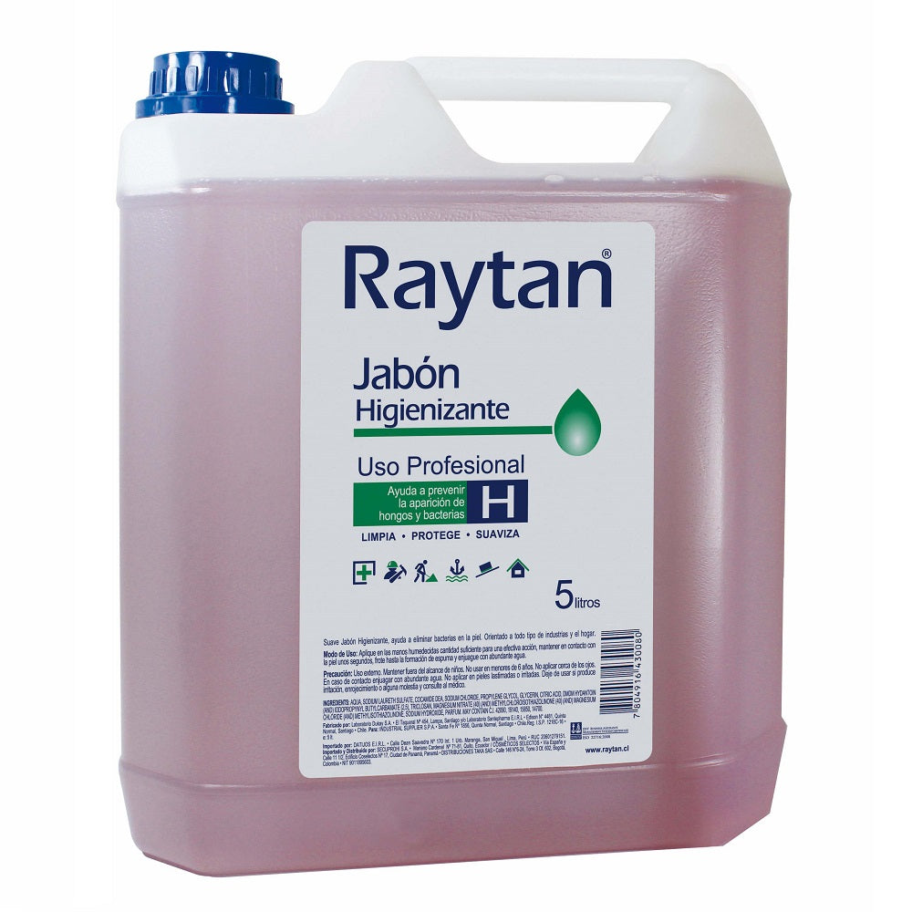 Jabón Higienizante Con Triclosán Al 0.3% Bidón 5 Lt